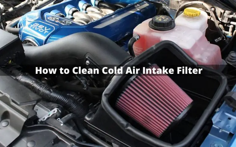 How to Clean Cold Air Intake Filter – AutoTroop